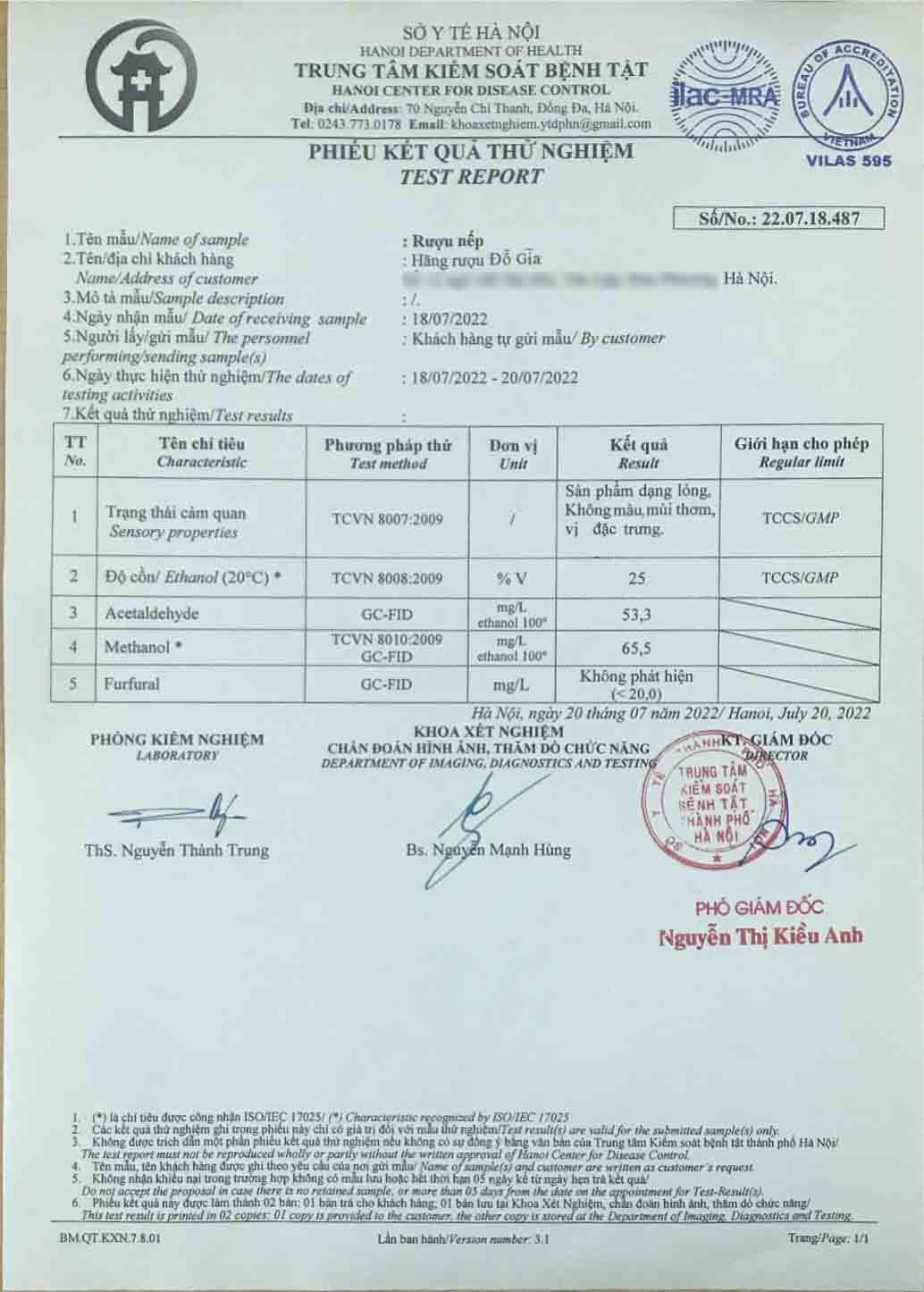 Rượu Khử Andehit là gì? Cách Khử Andehit Trong Rượu